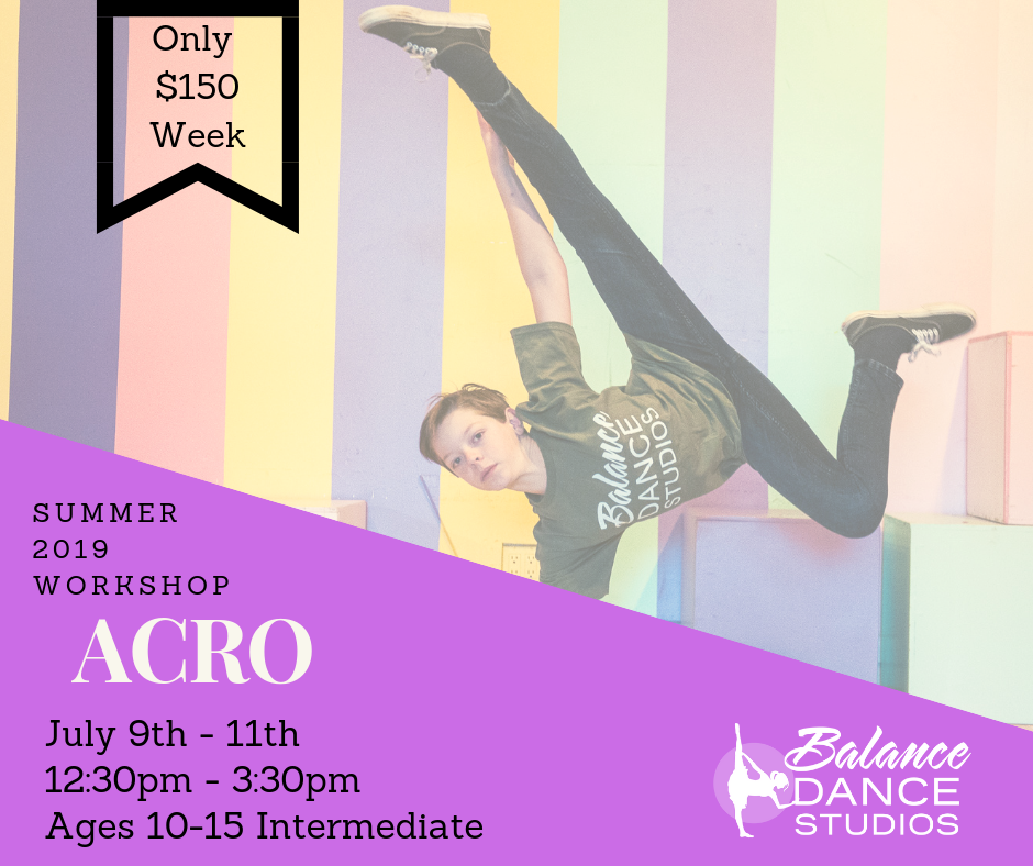 acro - Balance Dance Studios | Dance Classes | Adults | Kids