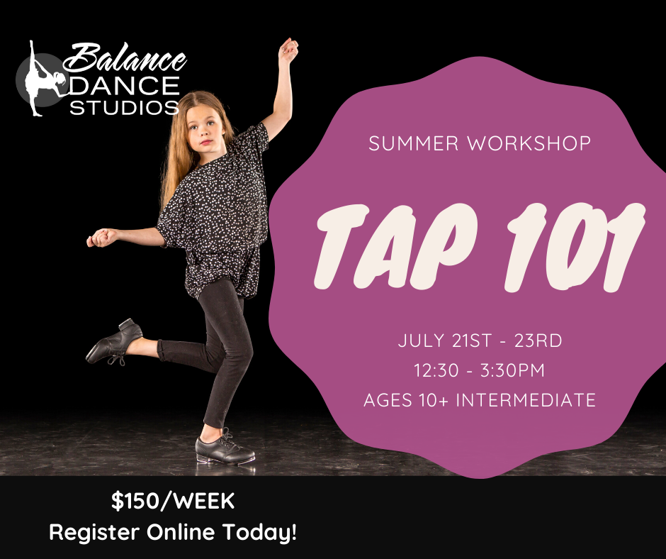 BDS Tap Workshop-3 - Balance Dance Studios | Dance Classes | Adults | Kids