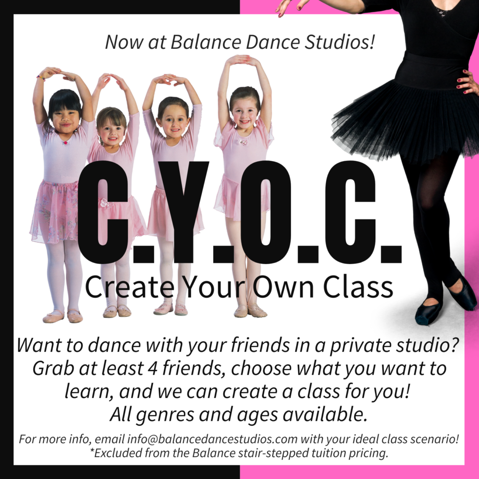 Create Your Own Class - Balance Dance Studios | Dance Classes | Adults ...
